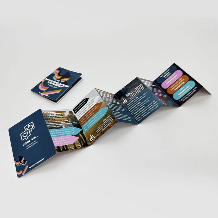 Folded Brochures, Flyers and Maps - Z Fold Cards