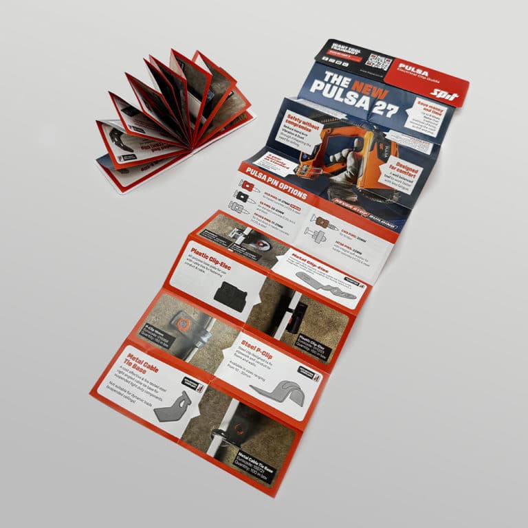 Folded Brochures, Flyers and Maps - Z Fold Cards
